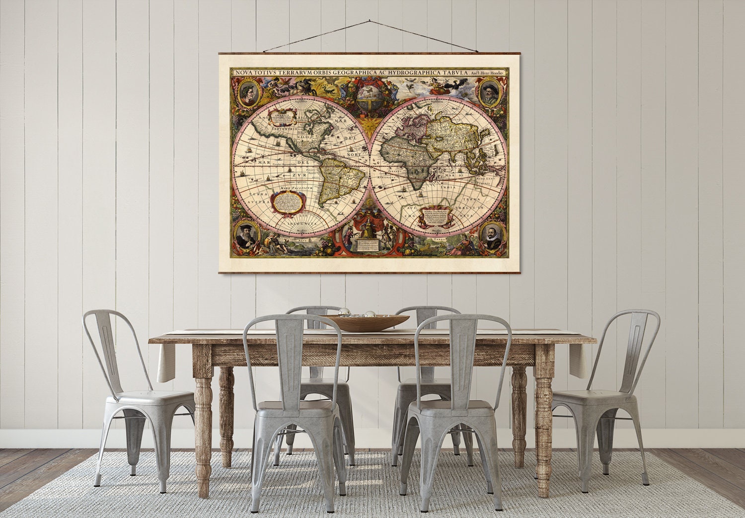 Original & Vintage World Maps on Canvas | MapsVintage– Maps Vintage